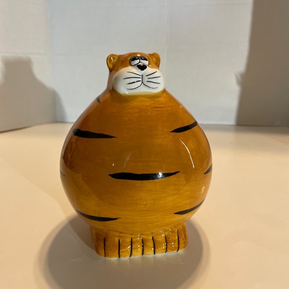 Other | Ceramic Fat Cat Bank | Poshmark